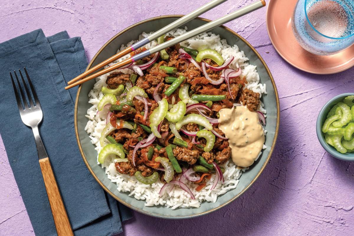Quick Japanese-Style Beef Bowl Recipe | HelloFresh