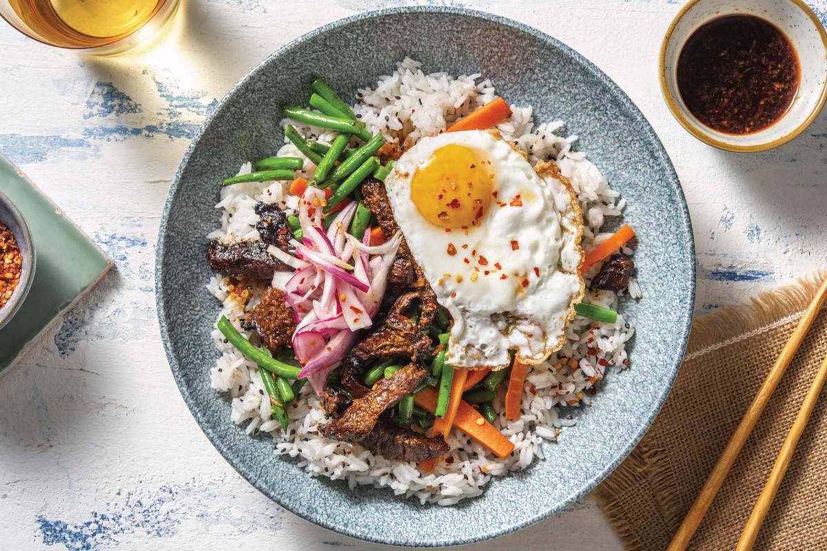 Korean Beef Bibimbap Recipe | HelloFresh