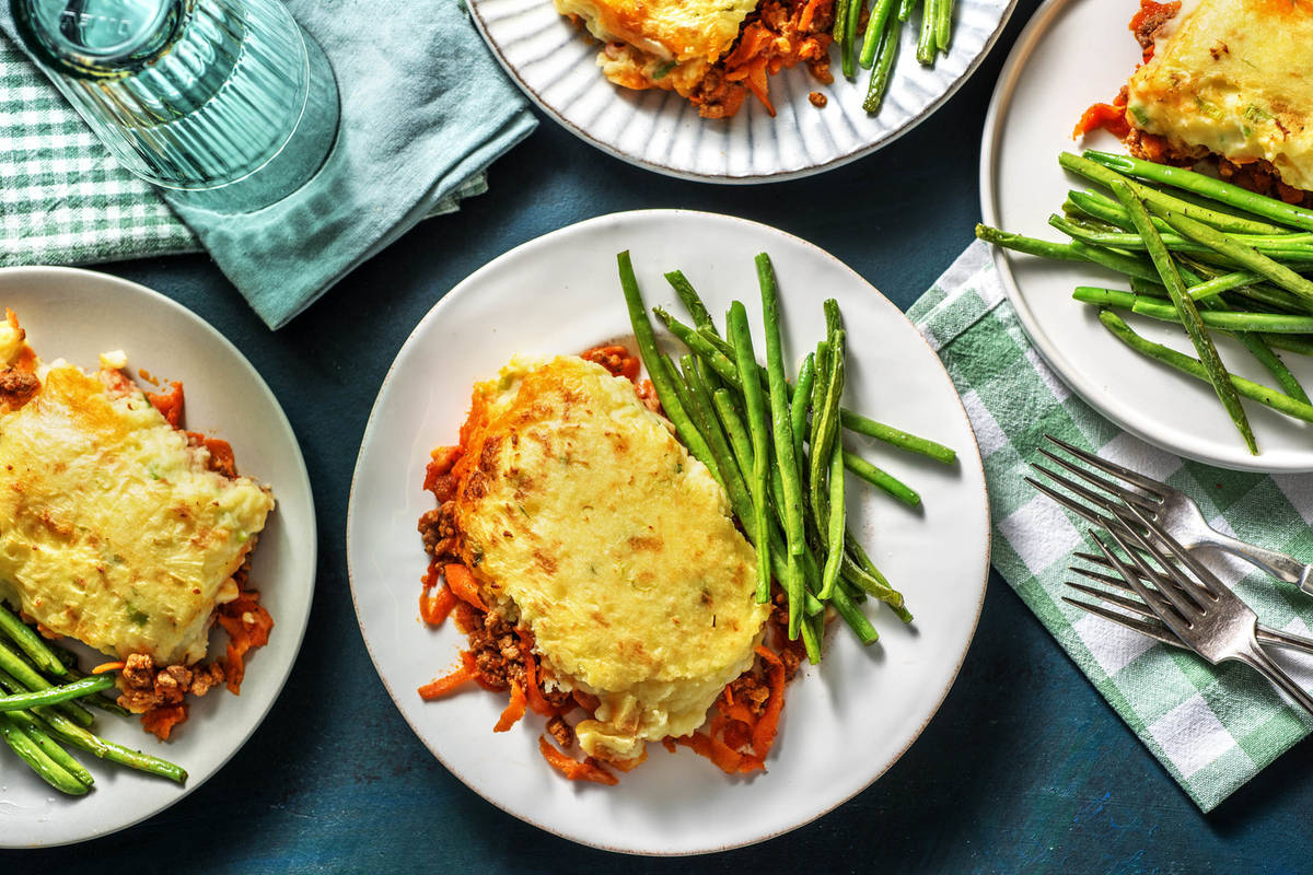 Shepherd's Pie with Spring Onion Mash Recipe | HelloFresh