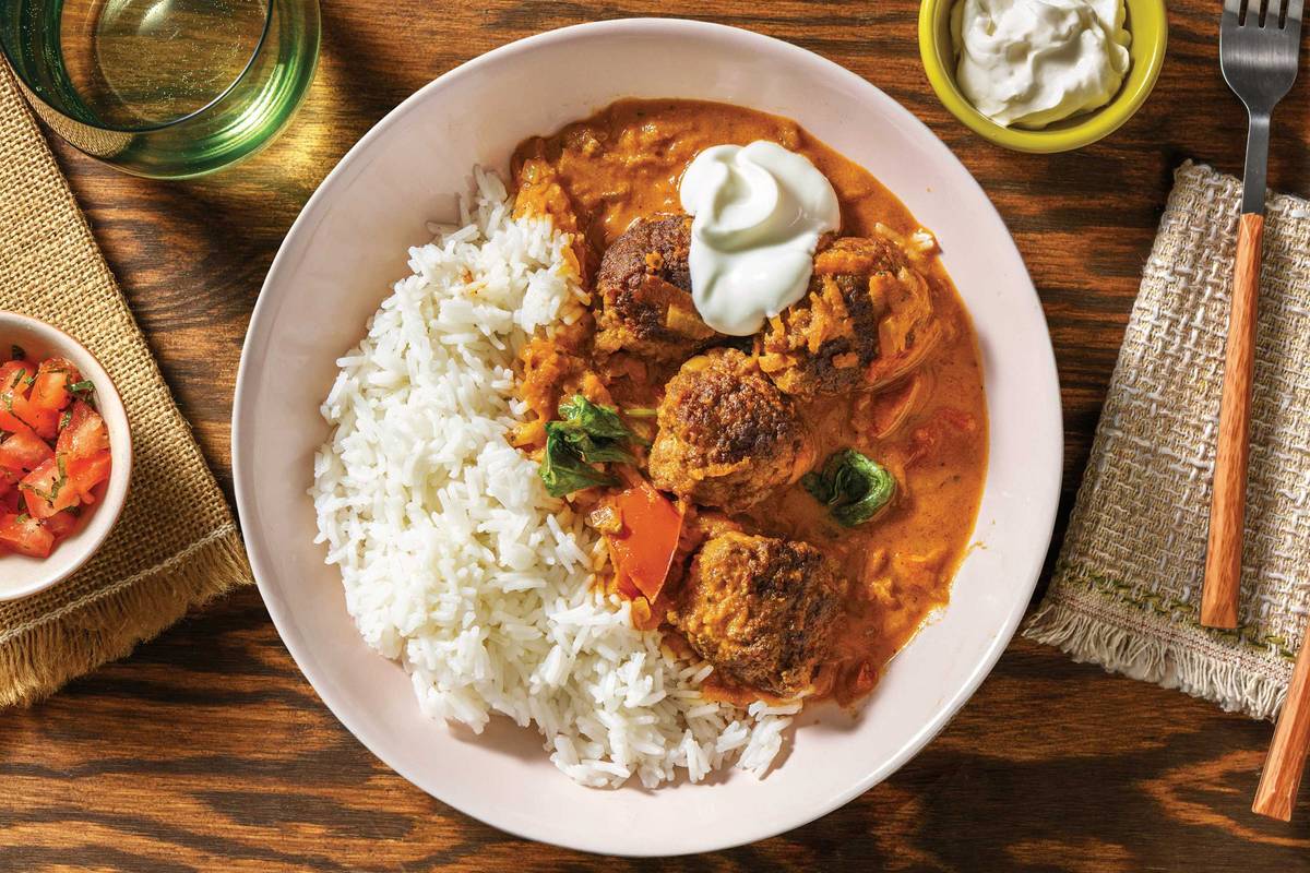 Mumbai Beef Meatball Curry Recipe | HelloFresh