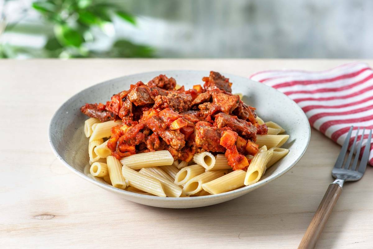 Penne al ragù Recept | HelloFresh