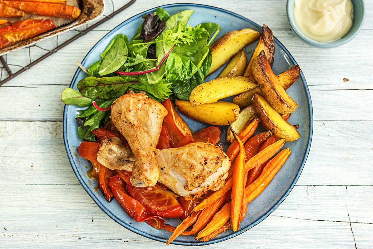 Pillon de poulet piri-piri à l'aïoli Recette | HelloFresh