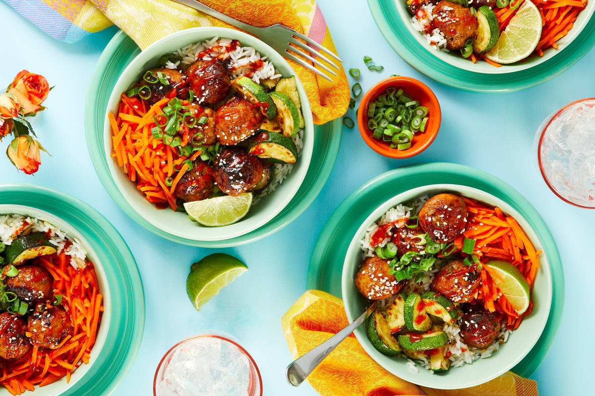 Pork Teriyaki Meatballs Recipe | HelloFresh