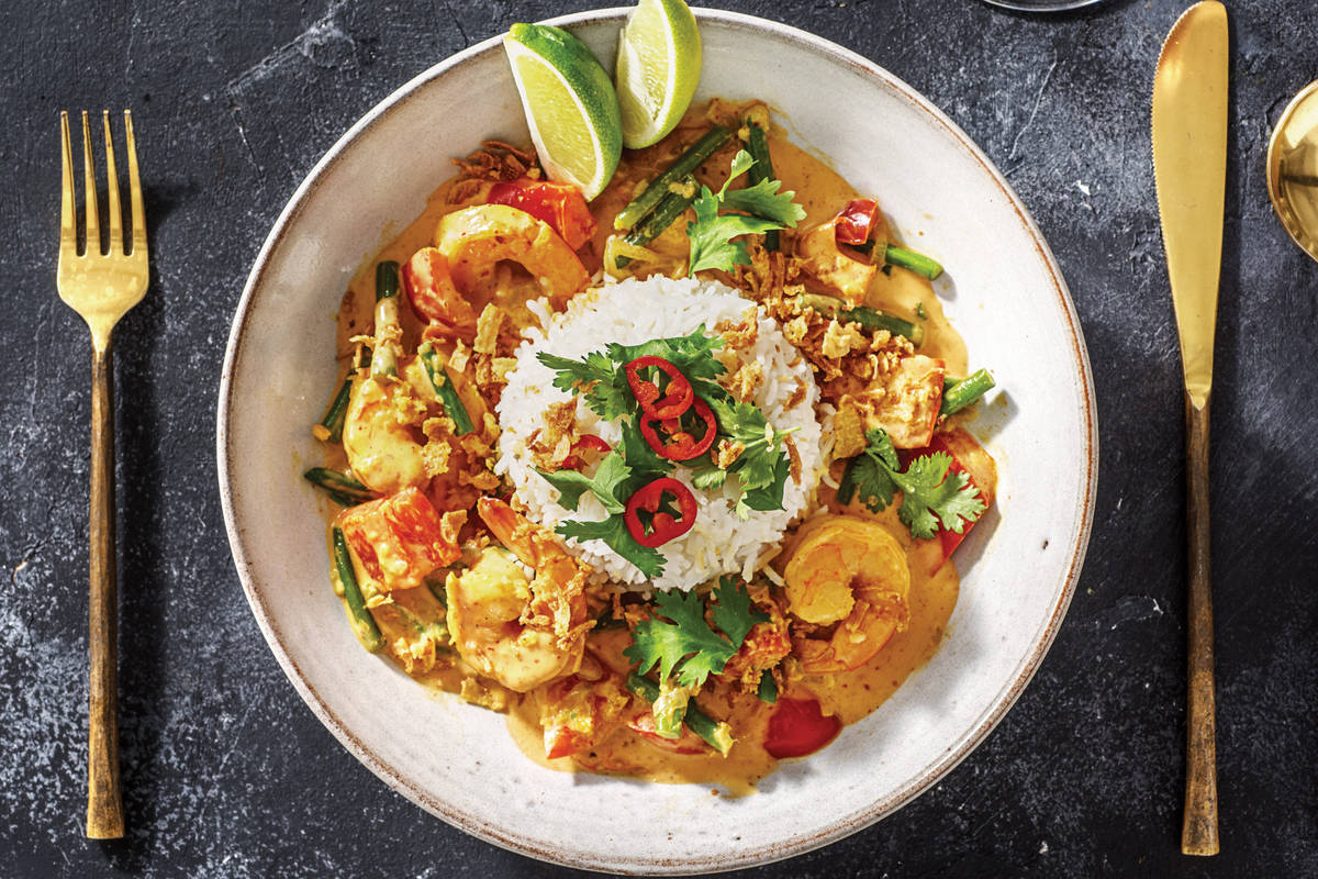 Prawn Thai Red Curry Recipe | HelloFresh