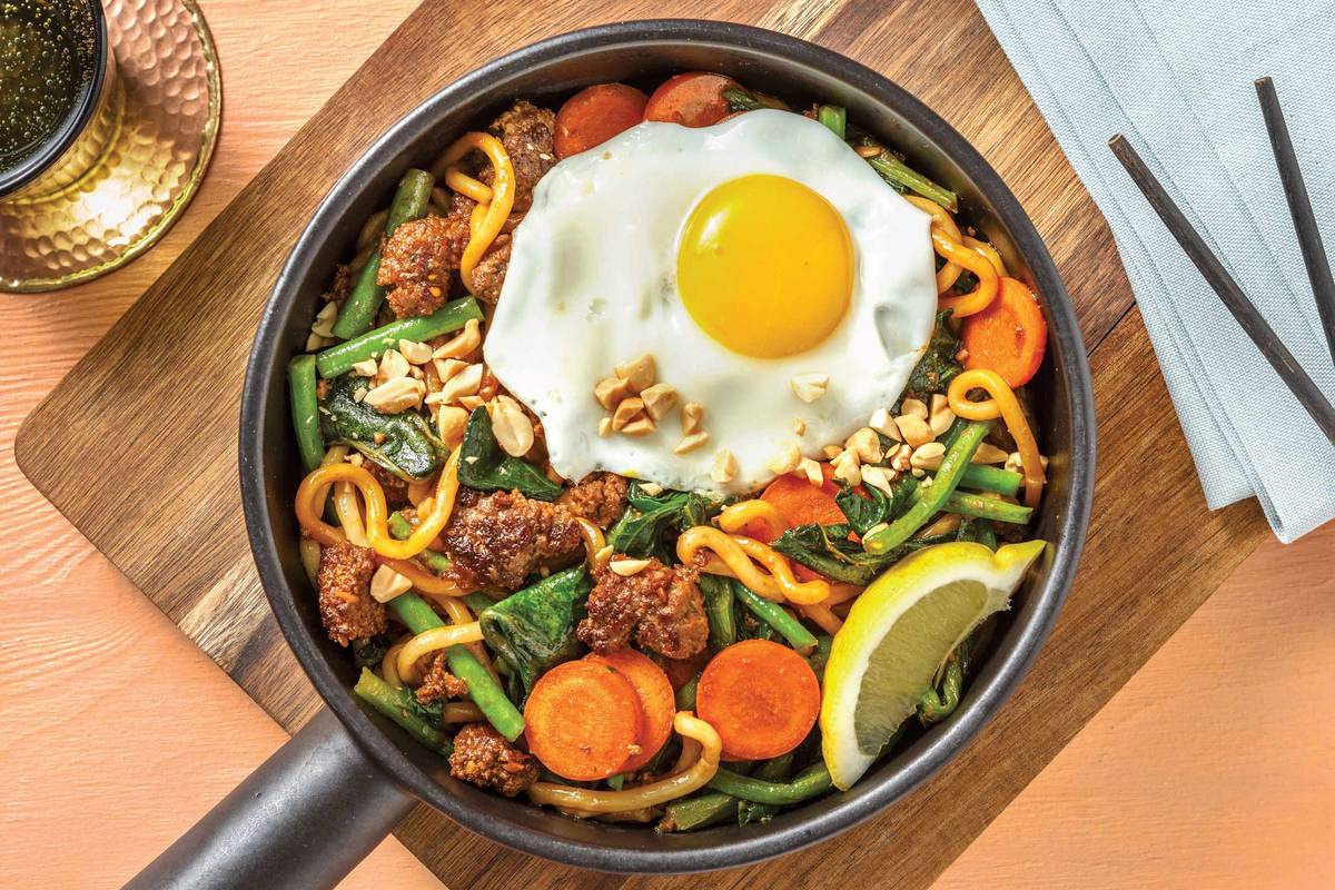 Quick Korean Beef Stir-Fry Noodles Recipe | HelloFresh