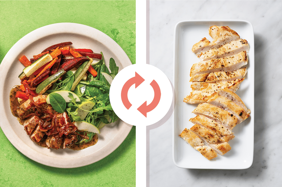 Seared Aussie Chicken & Veggie Fries Recipe | HelloFresh