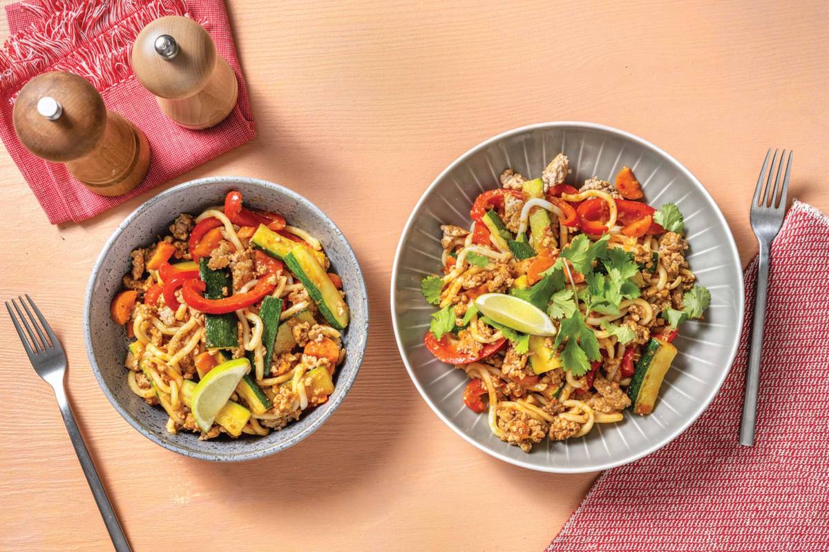 Sichuan Pork Udon Noodles Recipe | HelloFresh