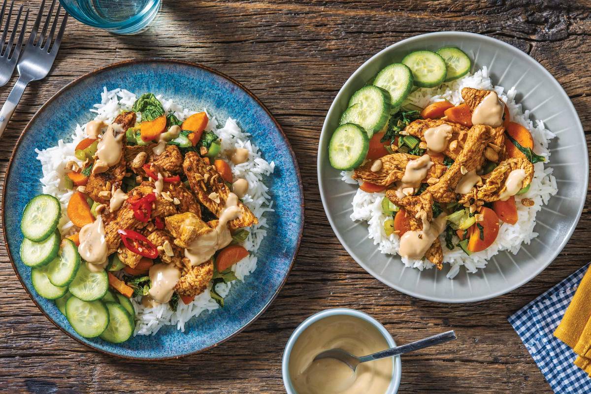 Southeast Asian Pork & Sesame Dressing Recipe | HelloFresh