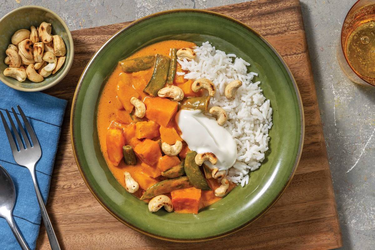 Thai Pumpkin & Veggie Red Curry Recipe | HelloFresh
