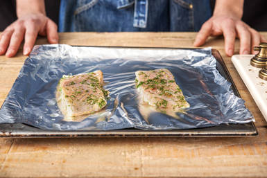 Grilled Coley with Fennel and Bulgar Recipe | HelloFresh