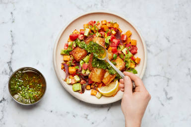 Grilling Cheese and Veggie Jumble Recipe | HelloFresh