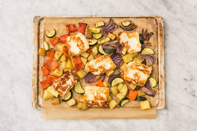 Halloumi Bake with Vegetables Recipe | HelloFresh