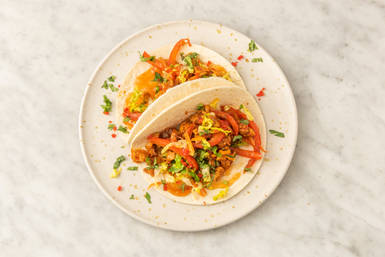 Mango Chicken Wraps with Green Pepper Recipe | HelloFresh