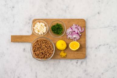 Harissa Chicken and Lentil Jumble Recipe | HelloFresh
