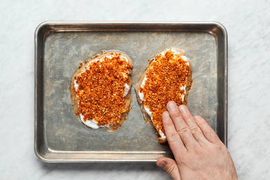 Crusted Chicken with Mike’s Hot Honey® Recipe | HelloFresh