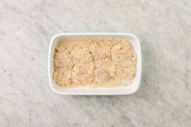Golden Breaded Chicken Recipe | HelloFresh