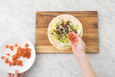 Greek Style Beef Wraps with Fetta Recipe | HelloFresh