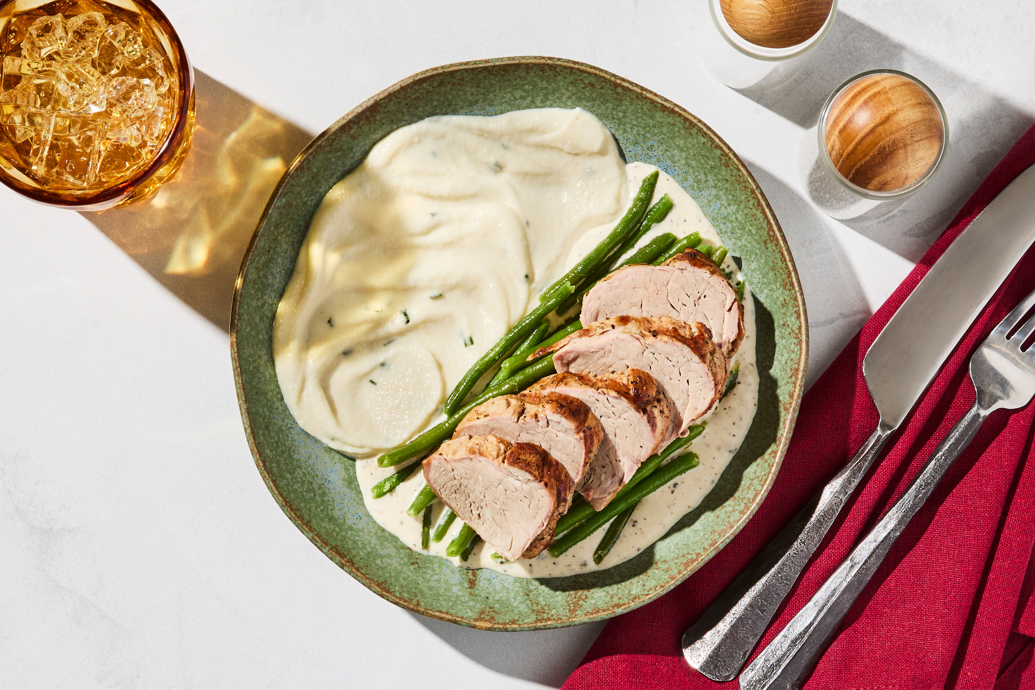 Green Peppercorn Pork Tenderloin Recipe | HelloFresh