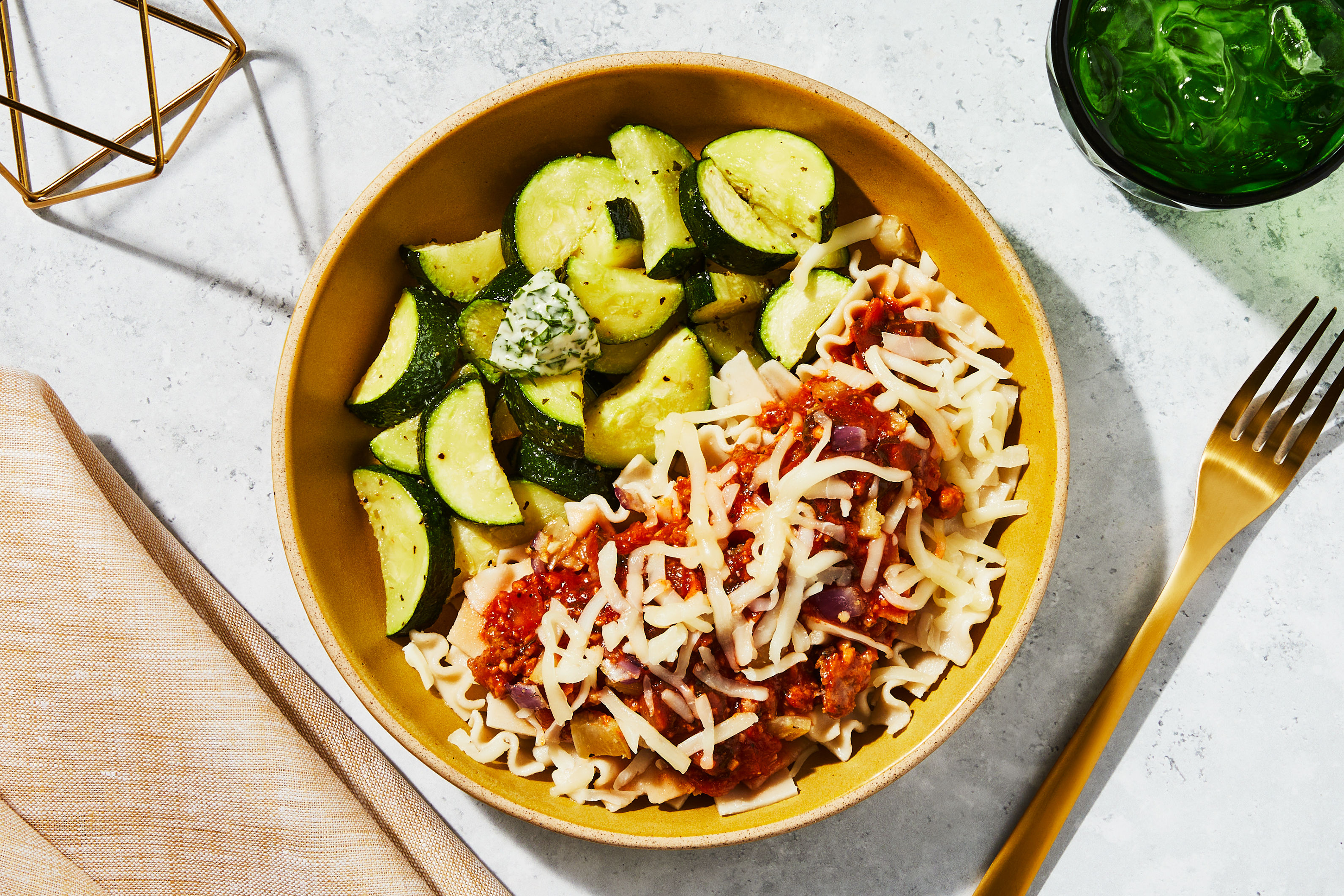 Italian Sausage & Marinara Lasagnette Recipe | HelloFresh