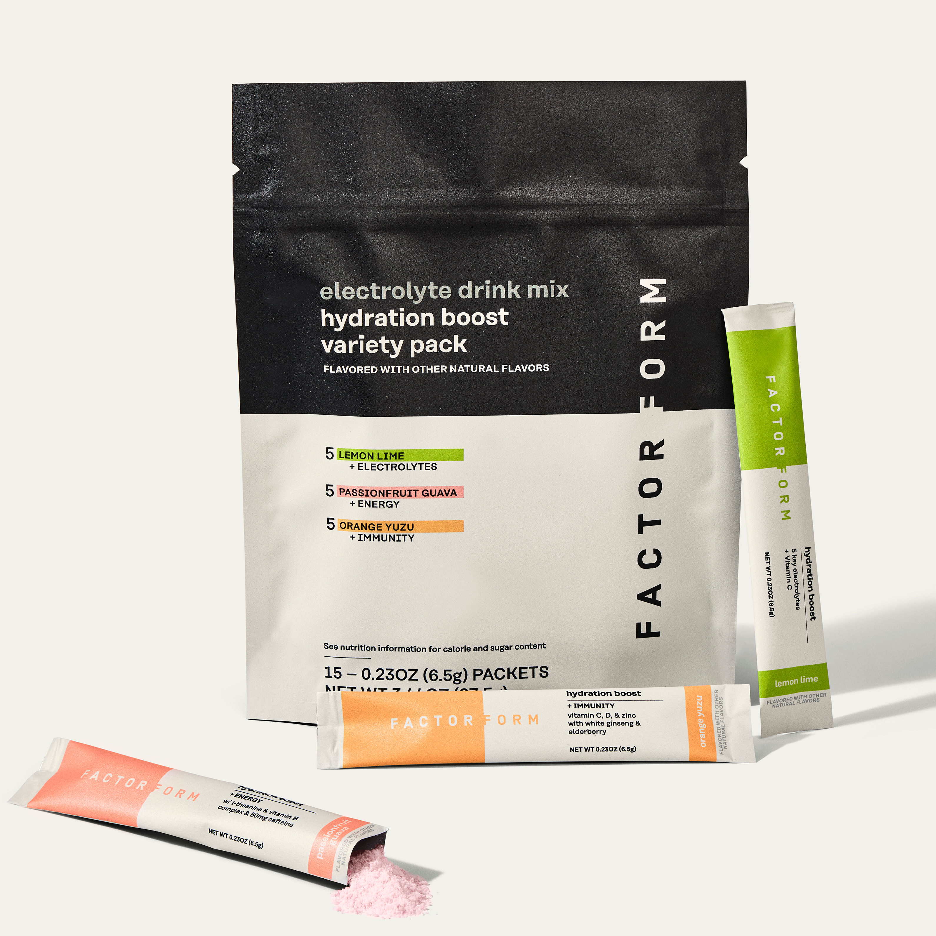 Factor Form Hydration Boost Variety Pack - 15 Servings Recipe | HelloFresh