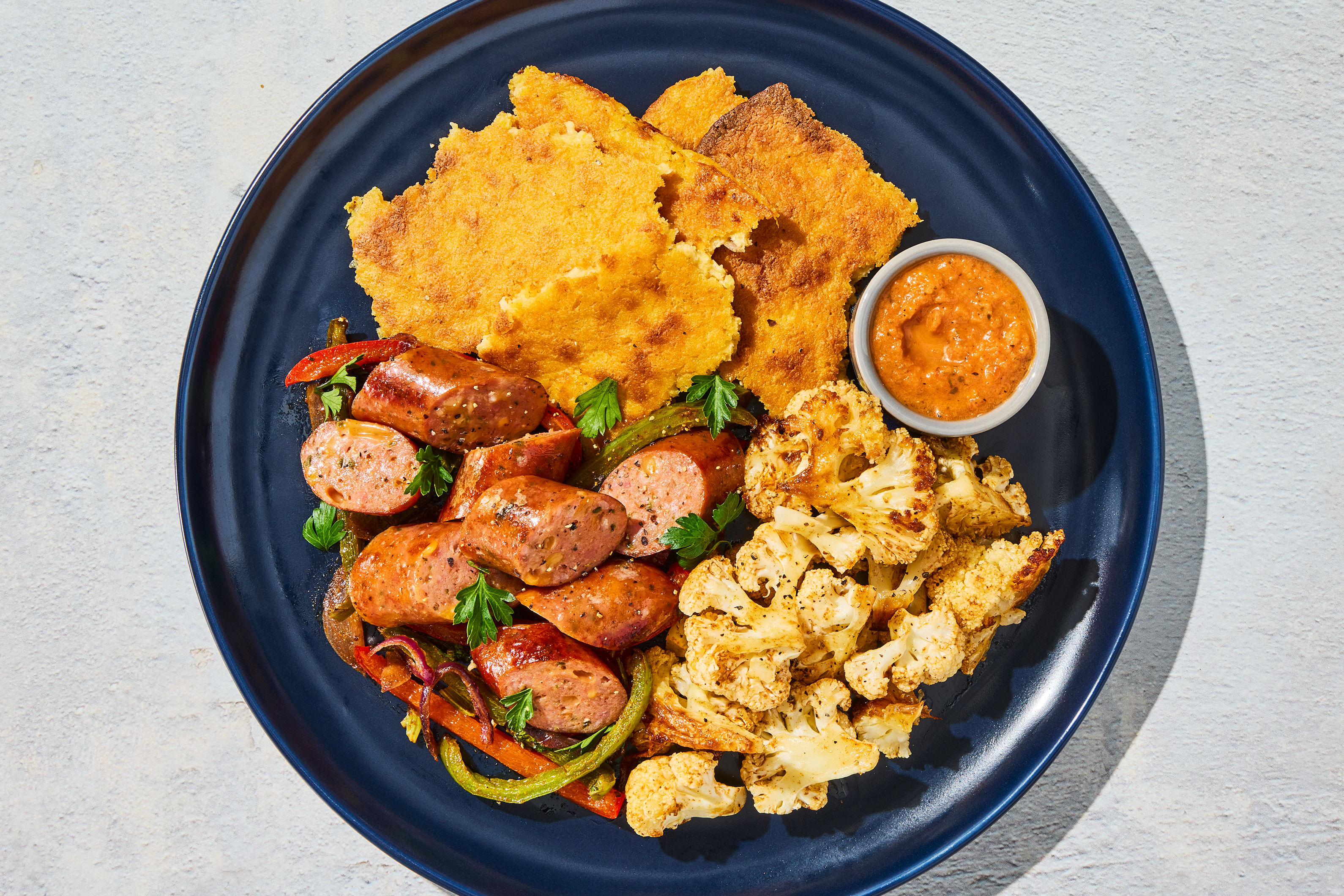 Bison-Pork Sausage & Cornbread Pudding Recipe | HelloFresh