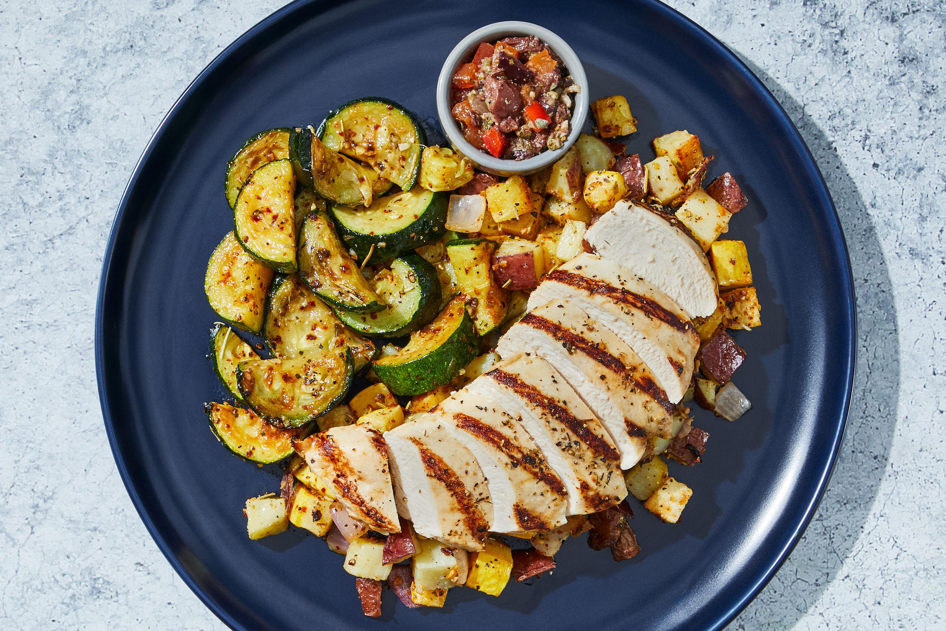 Red Pepper & Olive Tapenade Chicken Recipe | HelloFresh