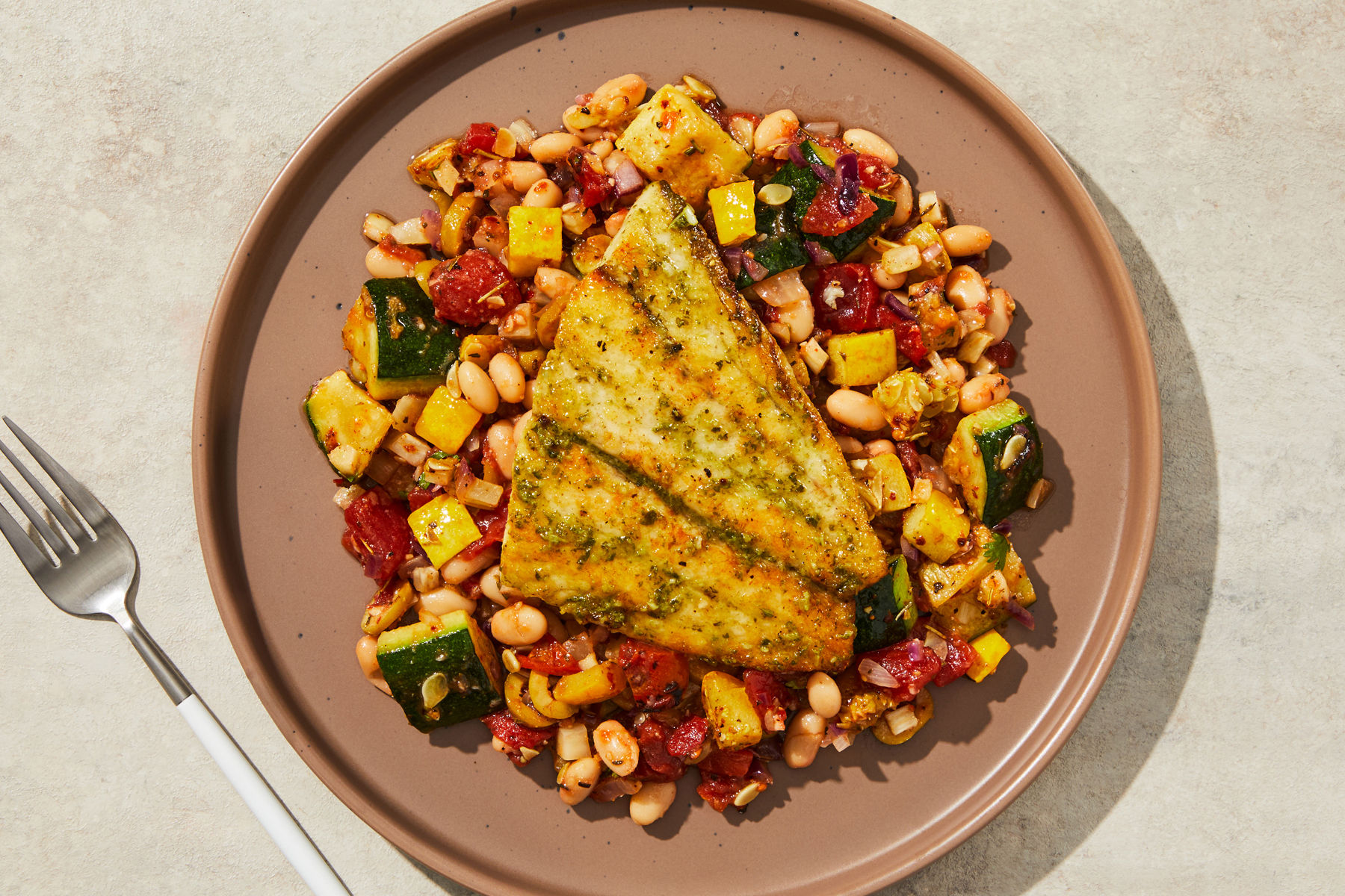 Sicilian Olive & Tomato Barramundi Recipe | HelloFresh