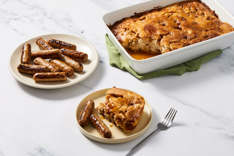 Baked Apple Pudding Chômeur Recipe | HelloFresh