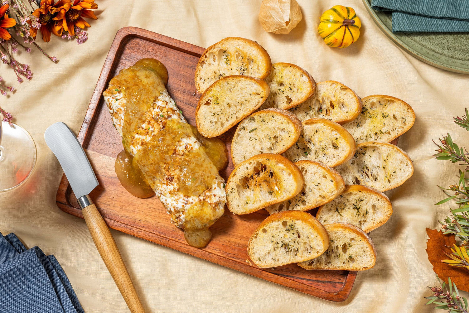 Festive Cheese Log Recipe | HelloFresh