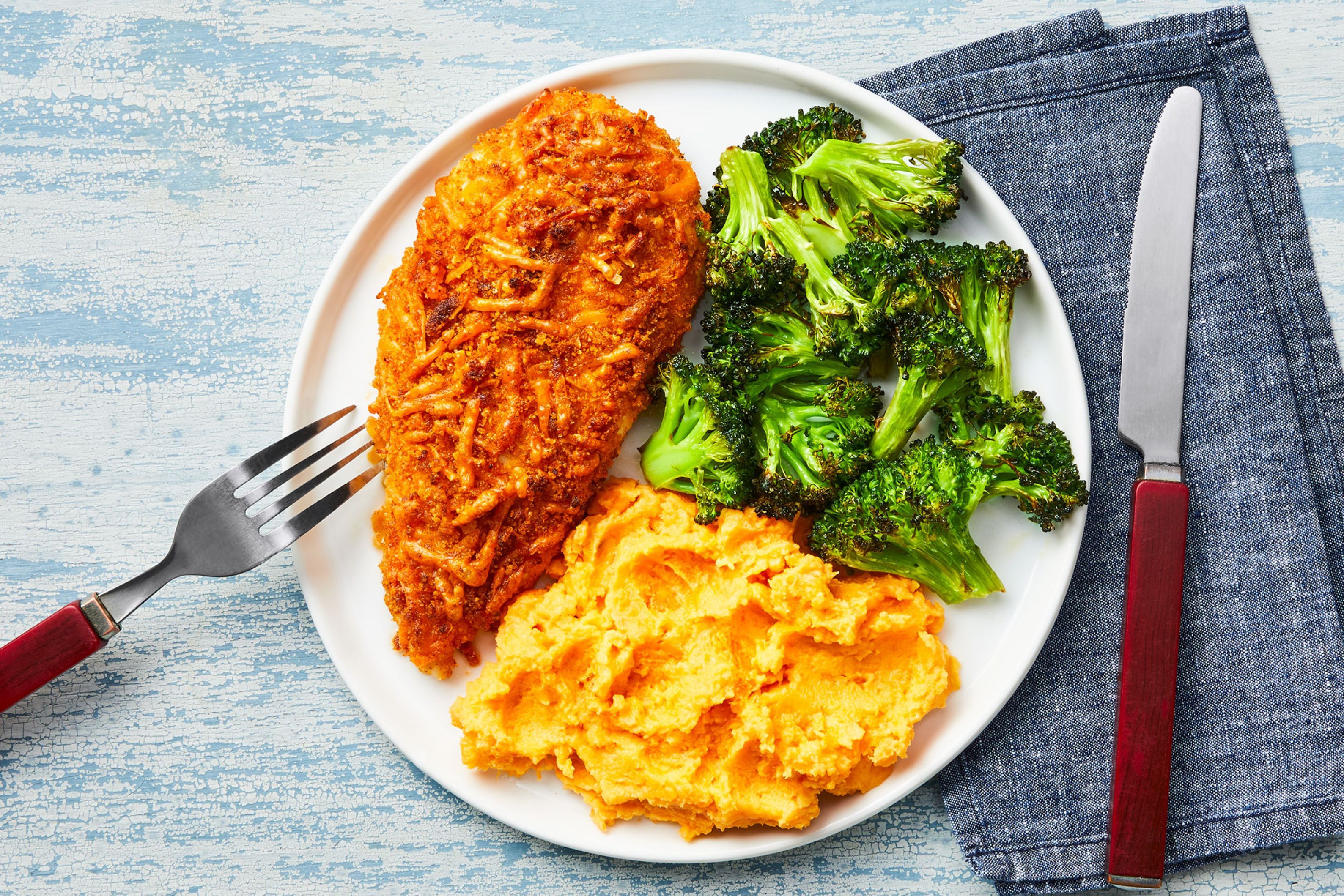 Cheddar-Crusted Chicken Recipe | HelloFresh