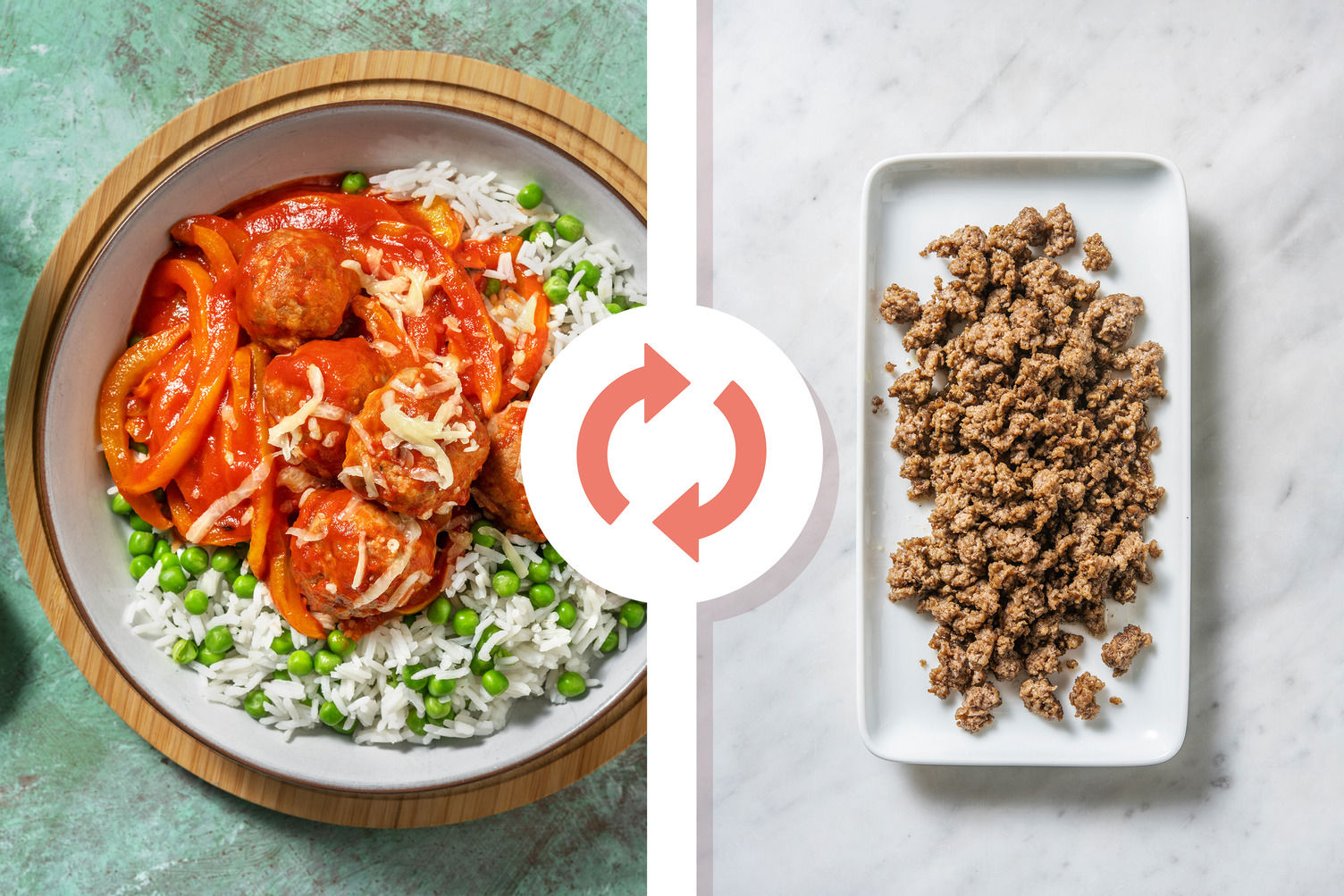 Beef Meatballs in Spiced Tomato Sauce Recipe | HelloFresh