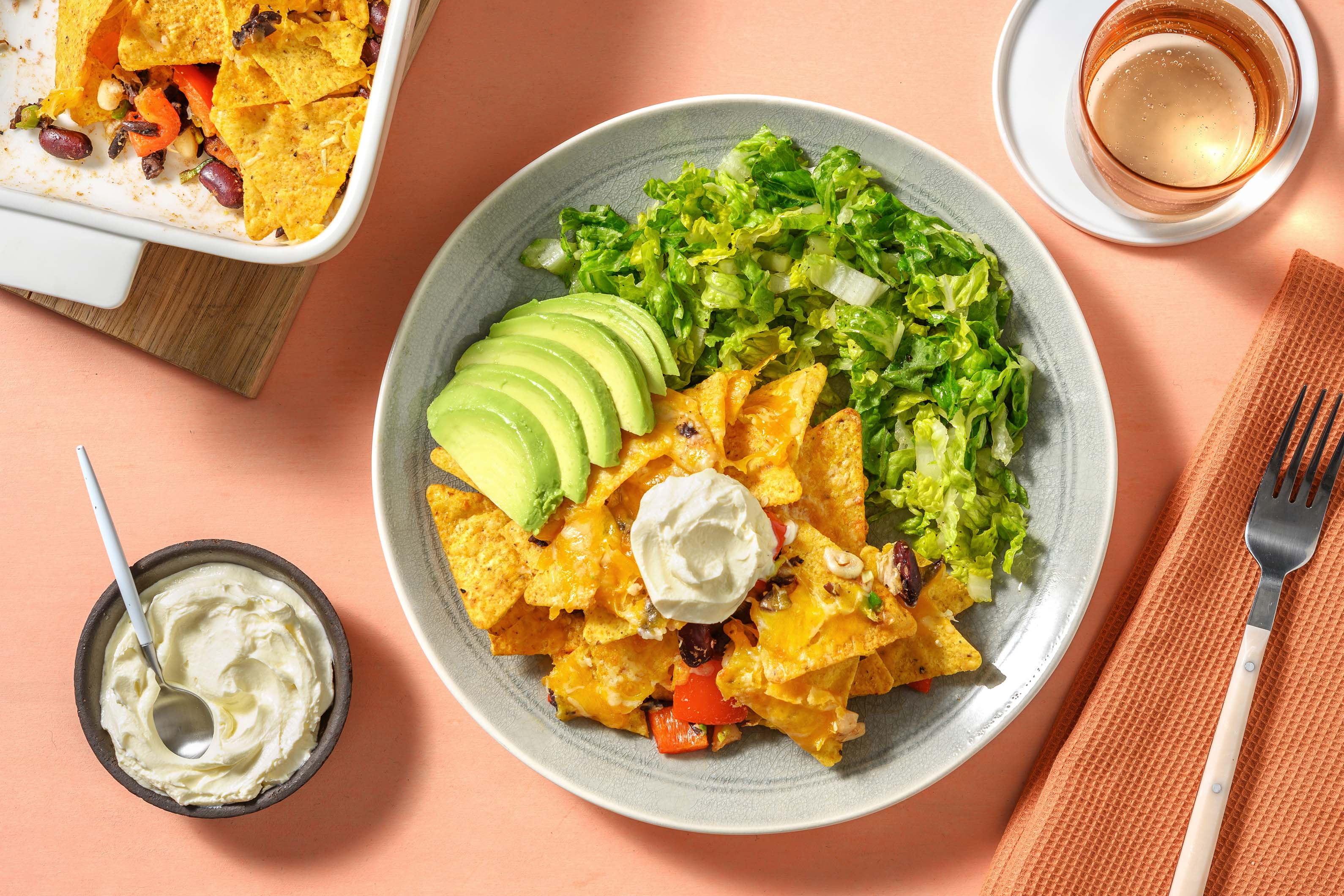 3-Käse Nacho-Bake mit Kidneybohnen & Paprika Rezept | HelloFresh