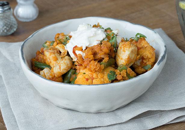 Chicken, Lentil, & Cauliflower Dahling Recipe | HelloFresh