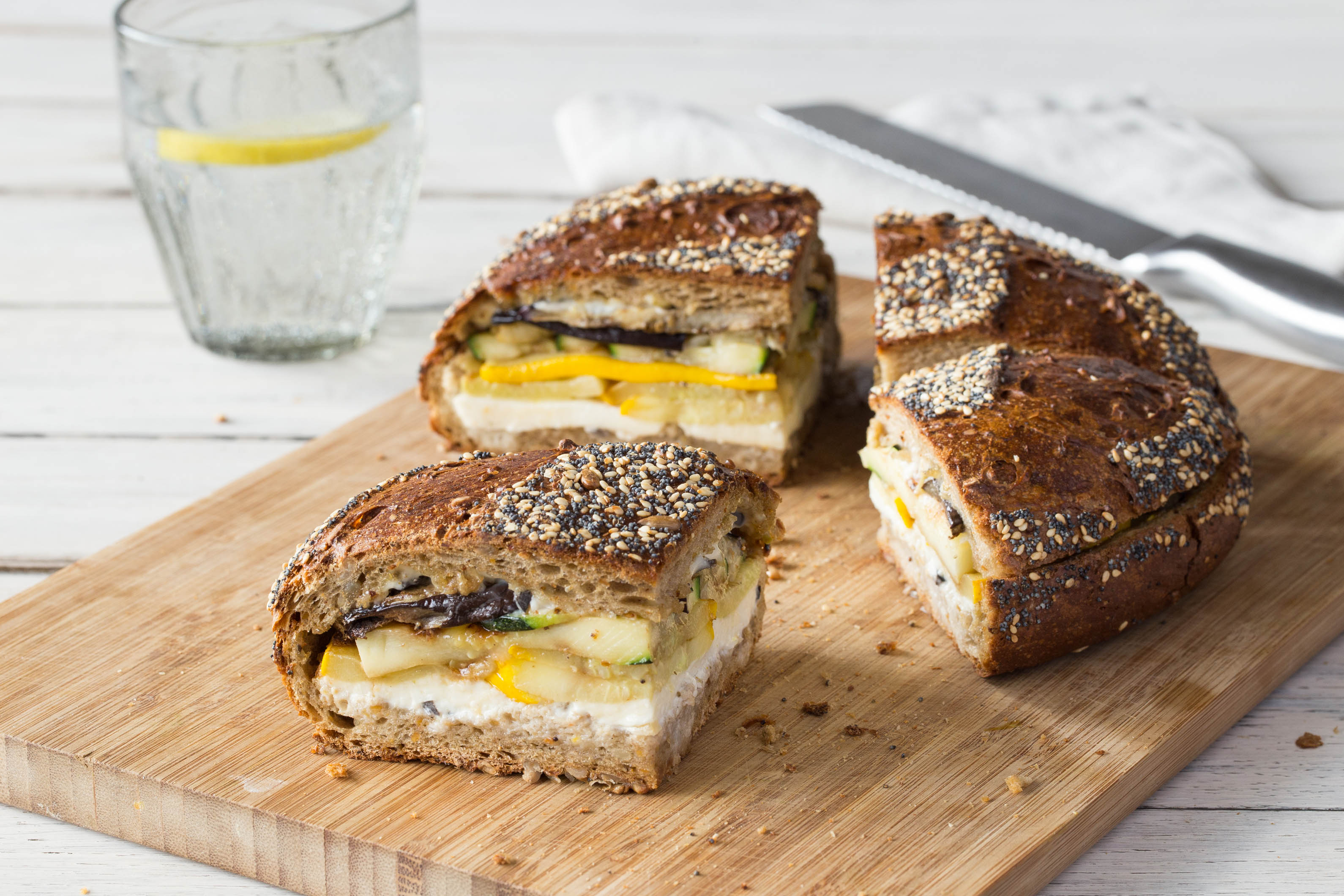 Roasted Summer Vegetable Muffuletta Recipe | HelloFresh