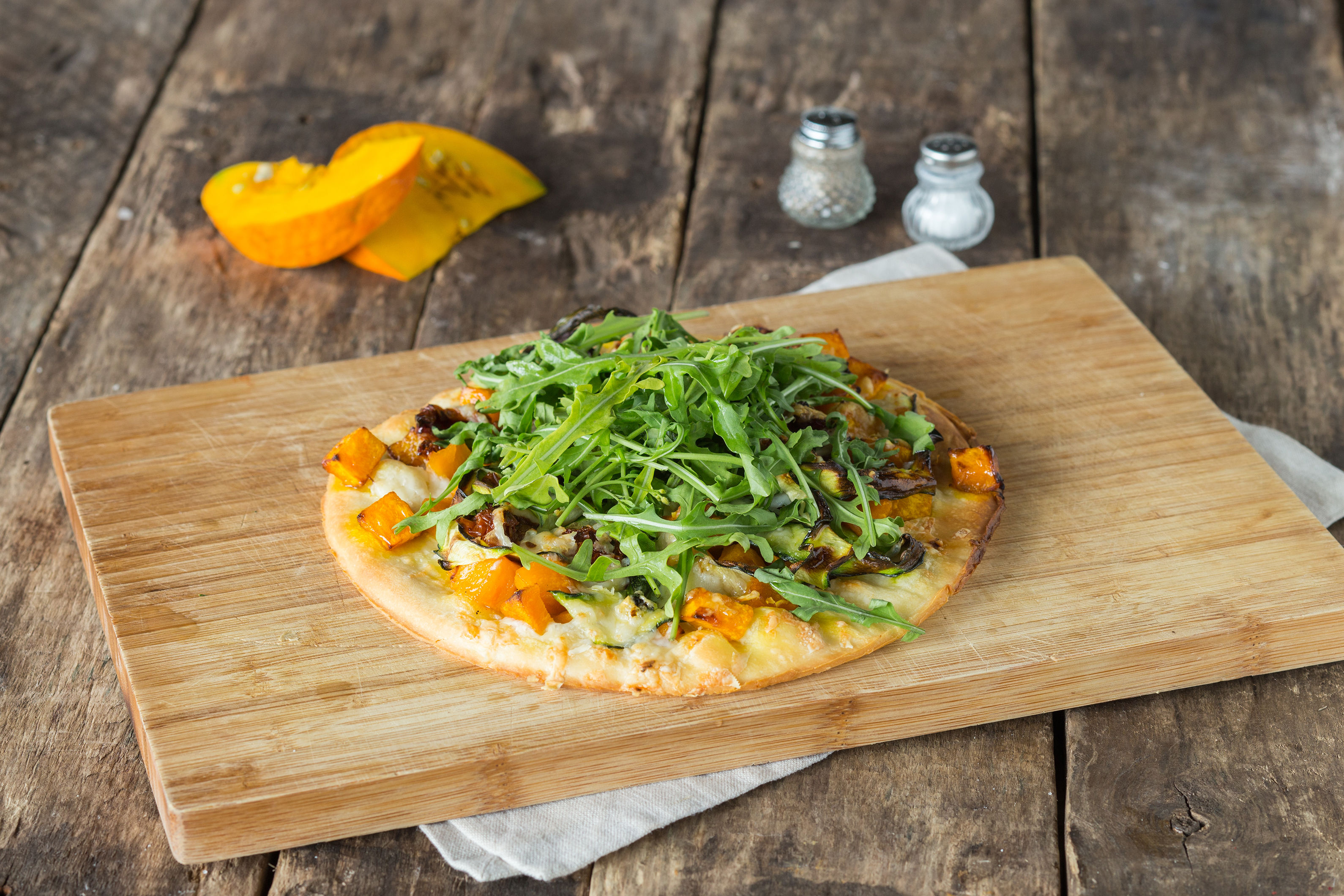Pumpkin, Rocket & Provolone Pizza Recipe | HelloFresh
