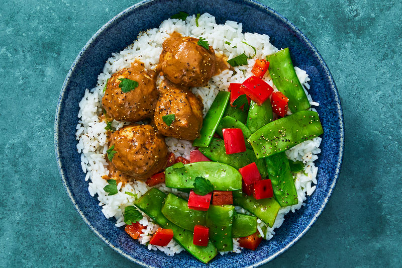 Asian-Style Turkey Meatball Stir-Fry Recipe | HelloFresh