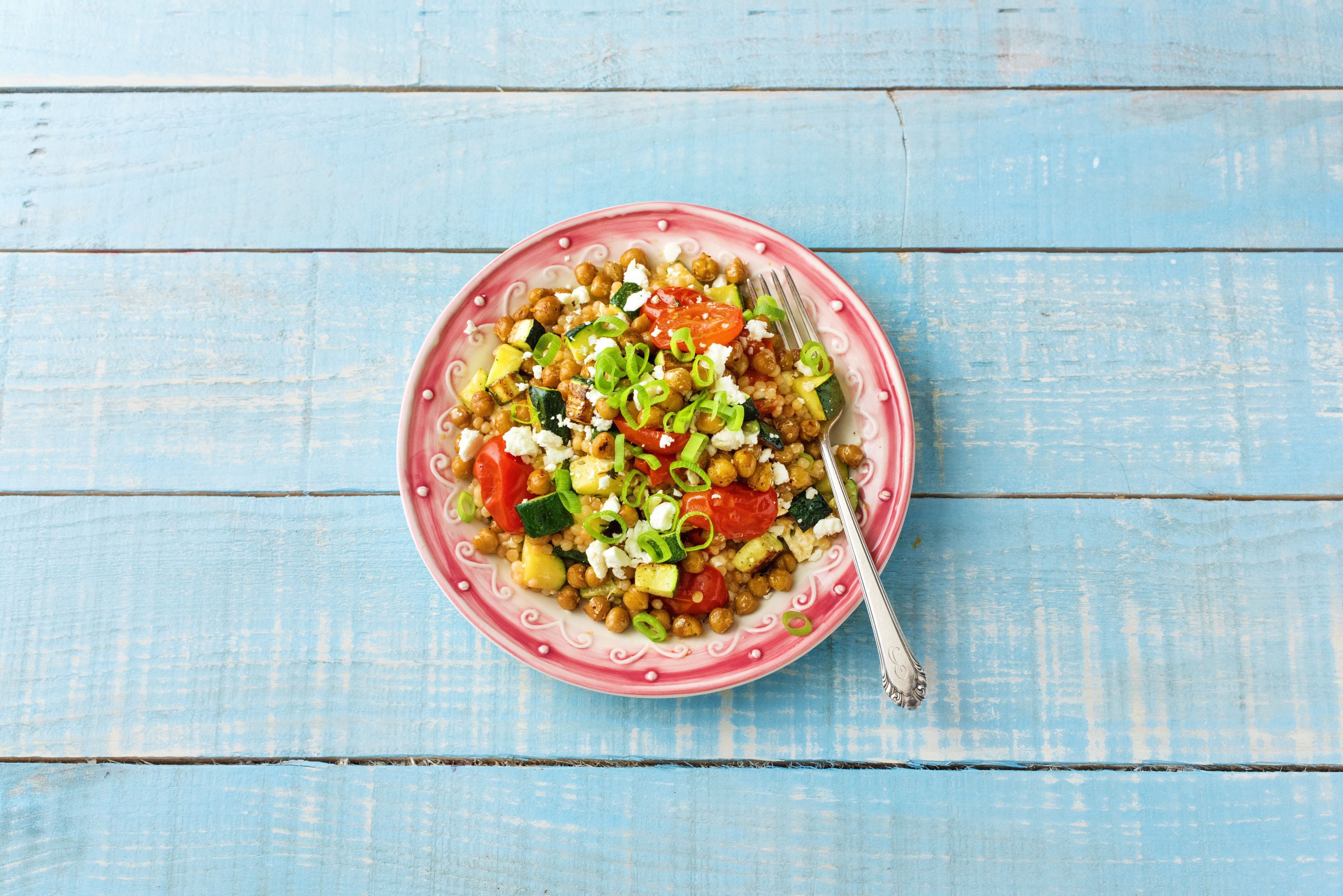 Chickpea-Powered Mediterranean Couscous Recipe | HelloFresh