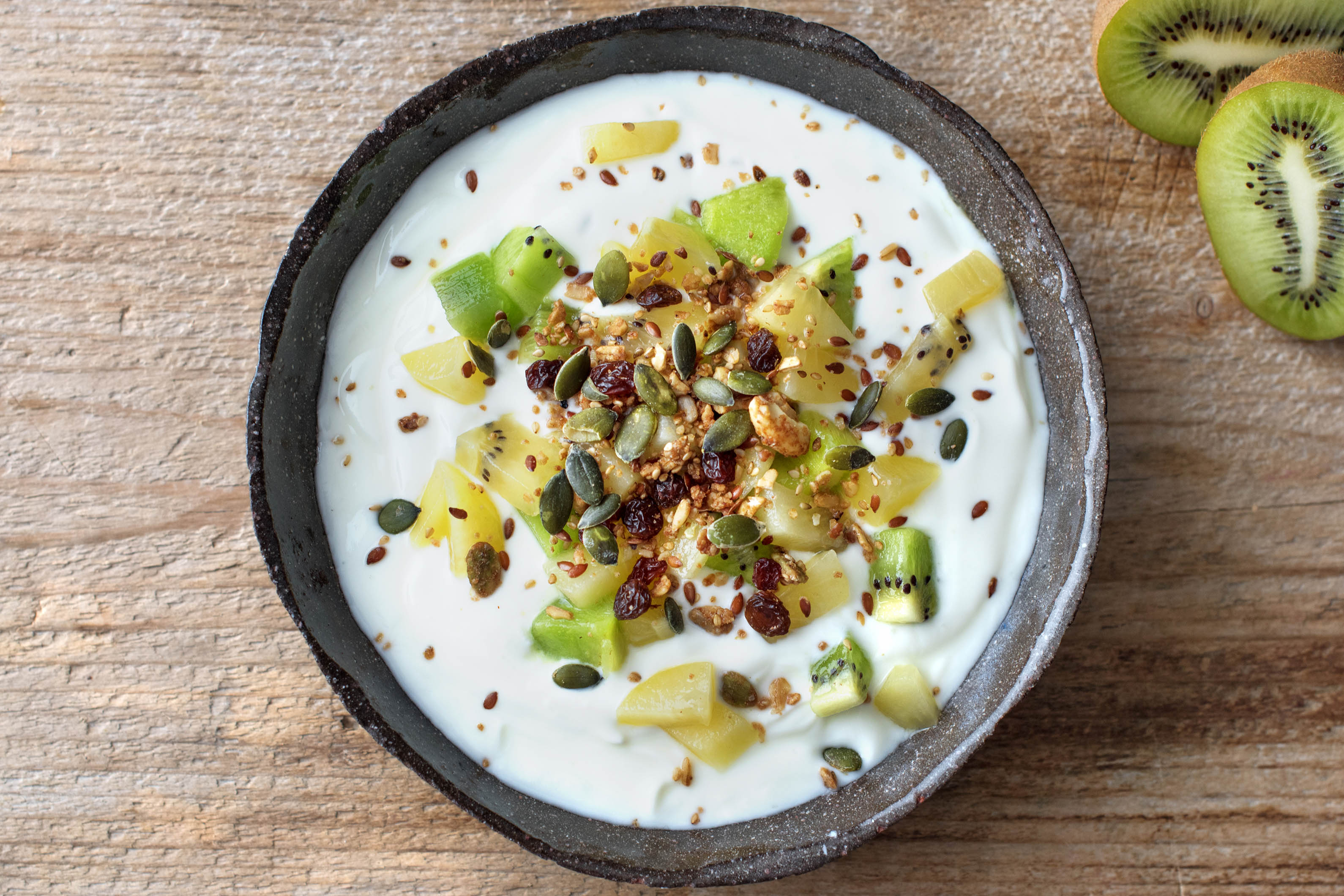 Volle yoghurt met kiwi Recept | HelloFresh