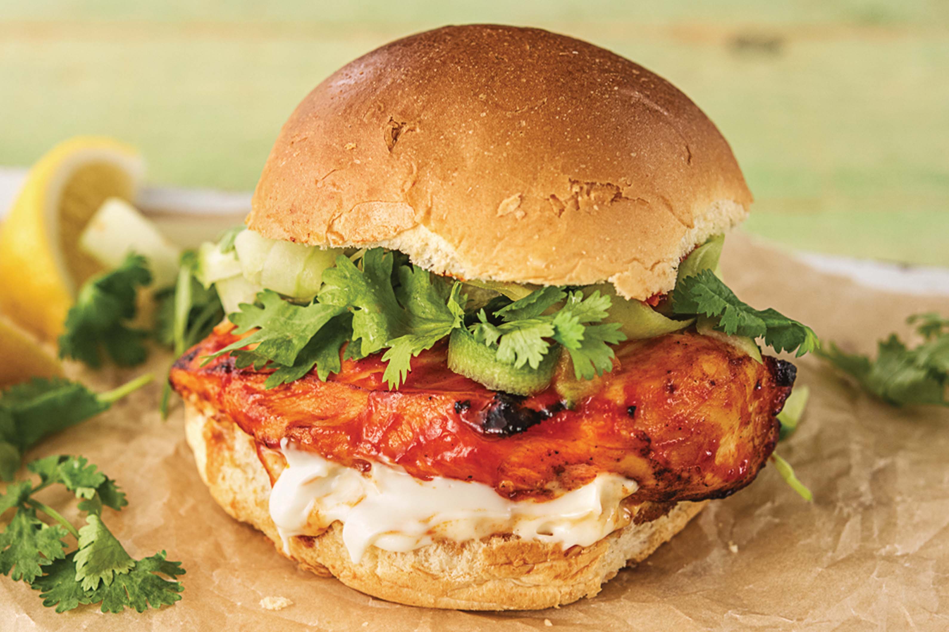 Sweet Chilli Chicken Burgers Recipe | HelloFresh