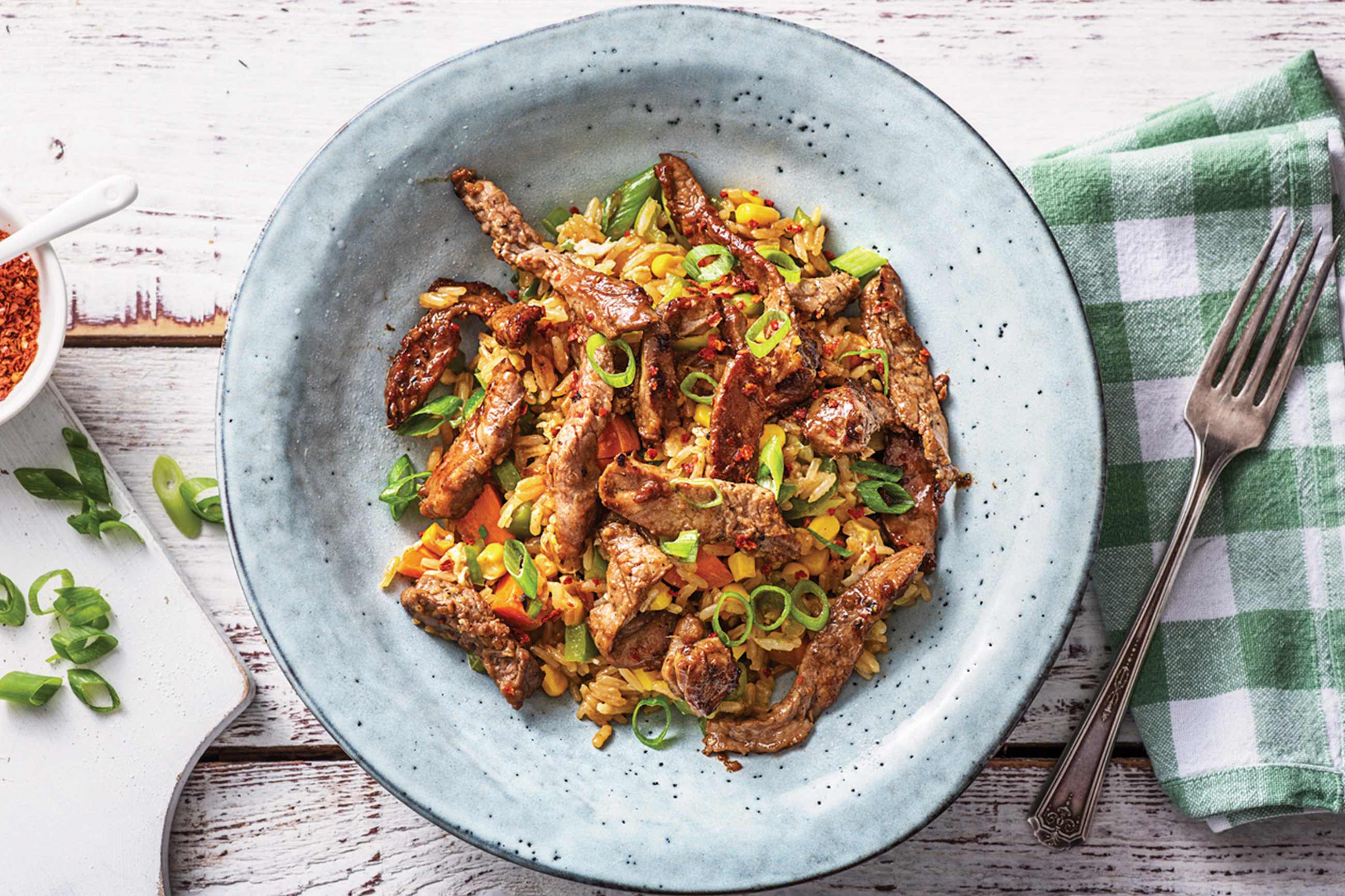 Chinese Garlic-Ginger Beef Recipe | HelloFresh