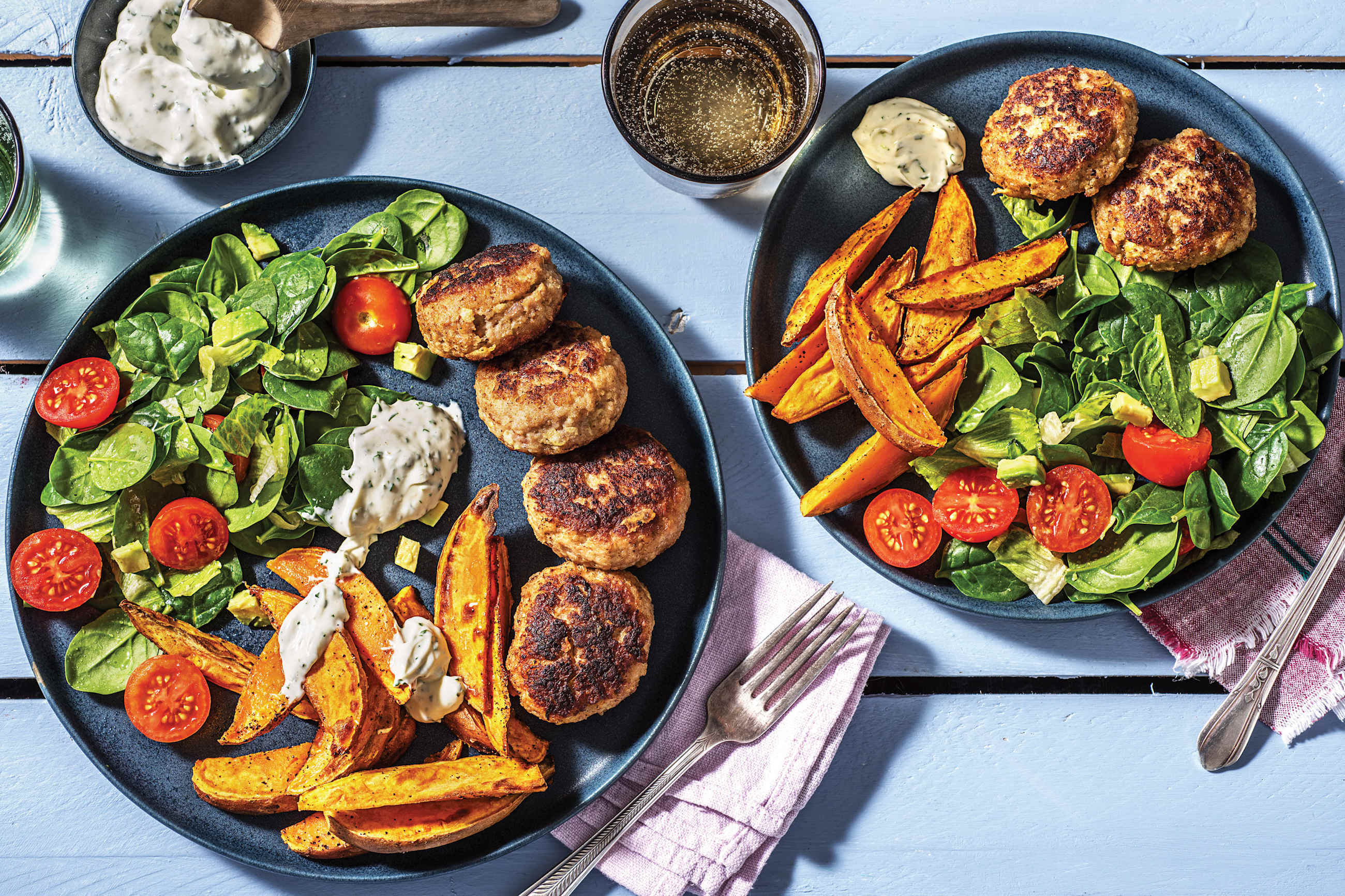 Pork & Apple Rissoles Recipe | HelloFresh