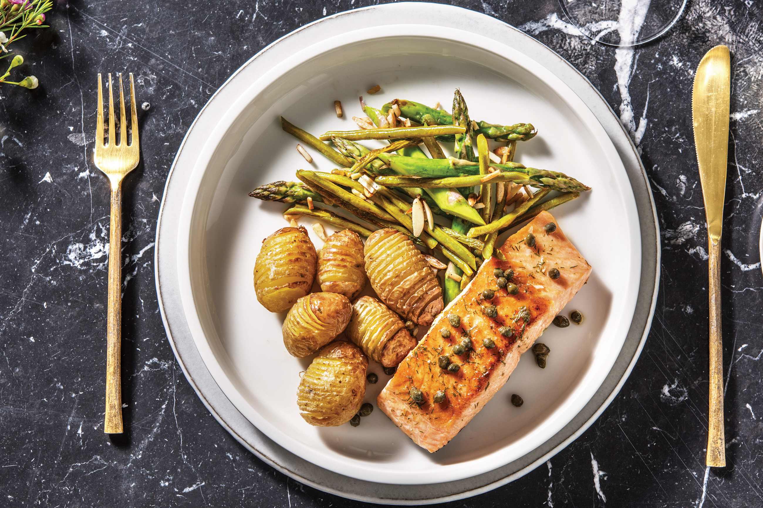 Trout & Dill Caper Butter Sauce Recipe | HelloFresh