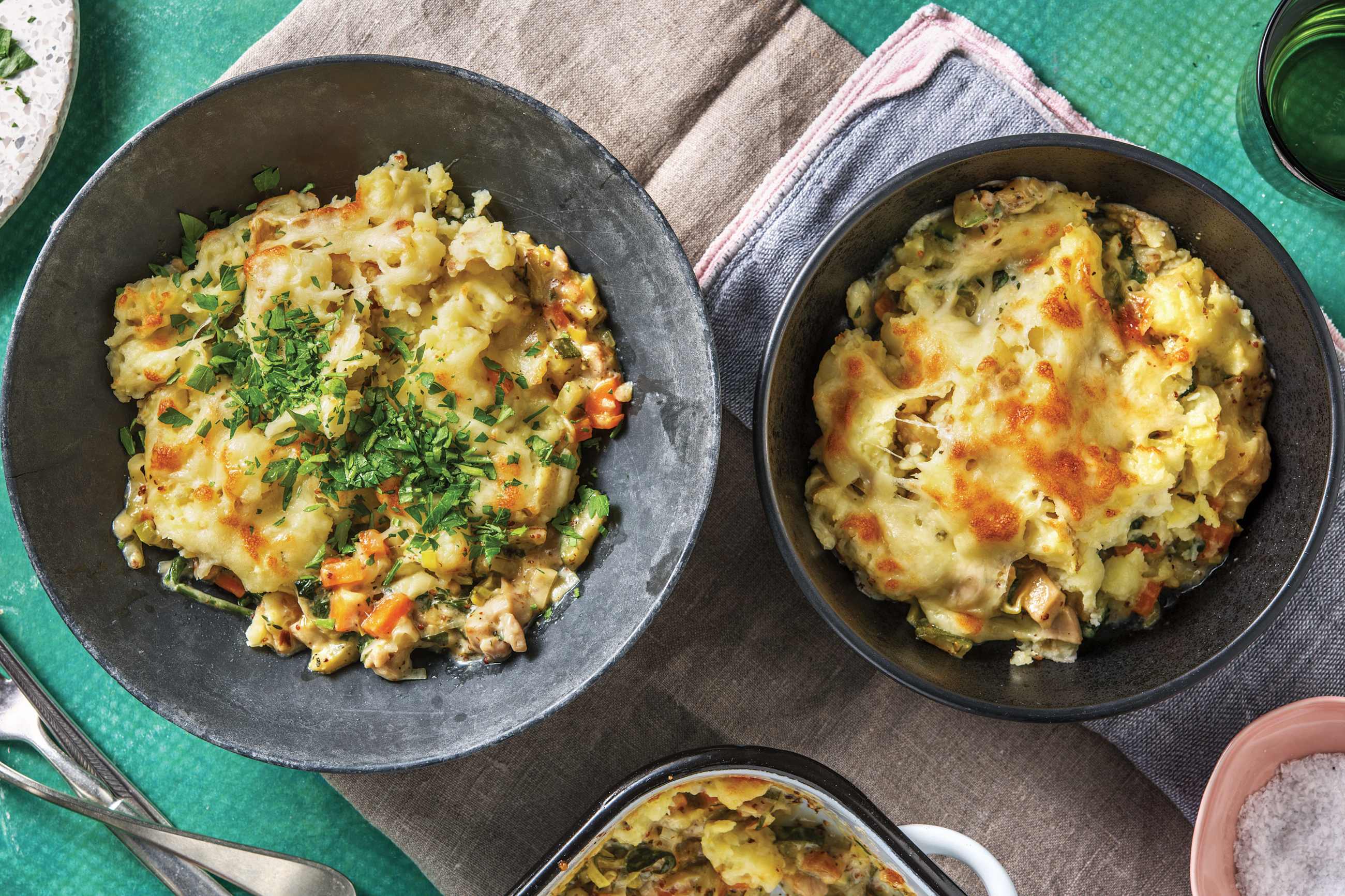 Creamy Chicken & Vegetable Pie Recipe | HelloFresh