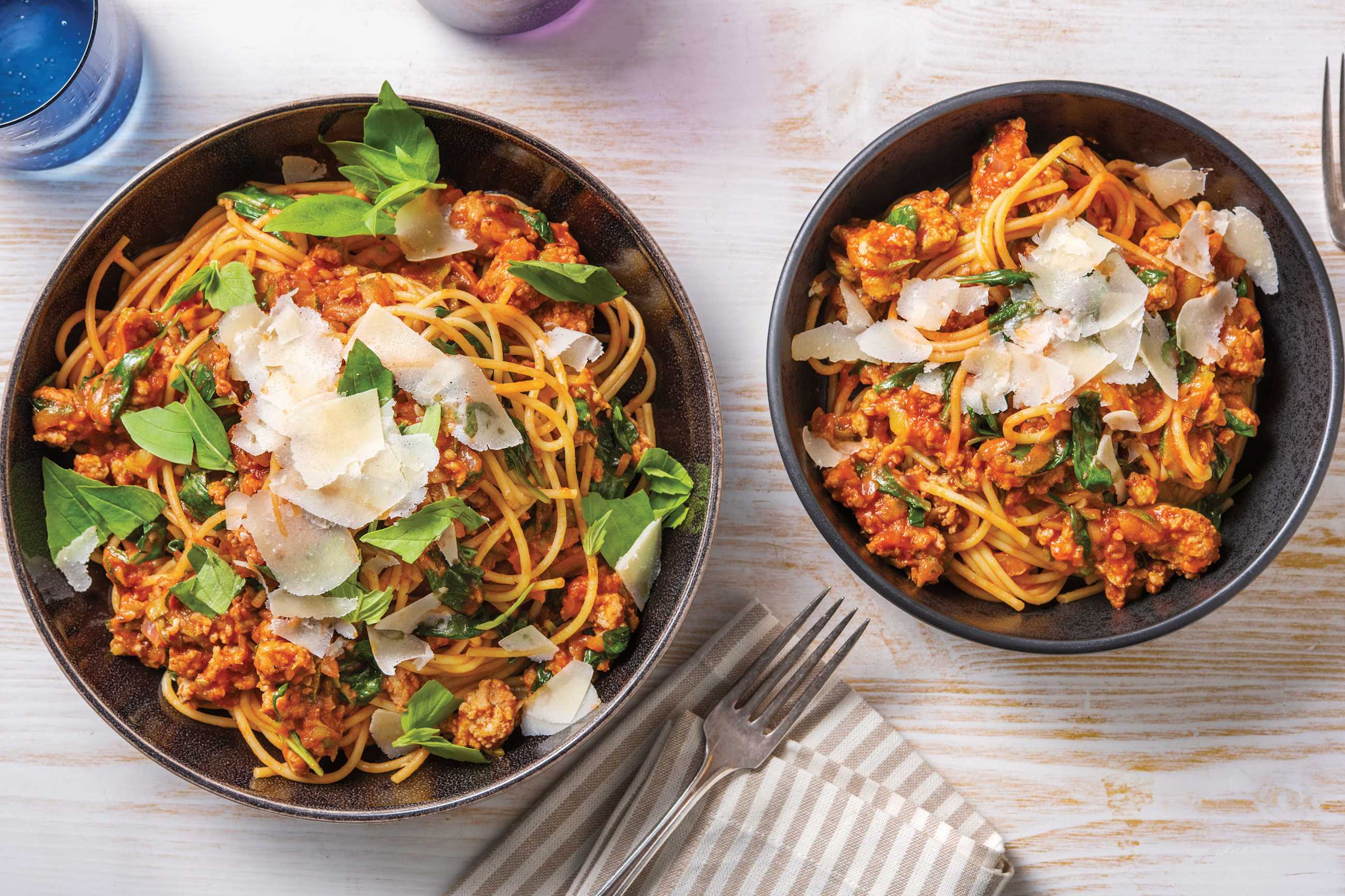 Speedy Italian Pork Sausage & Veggie Bolognese Recipe | HelloFresh