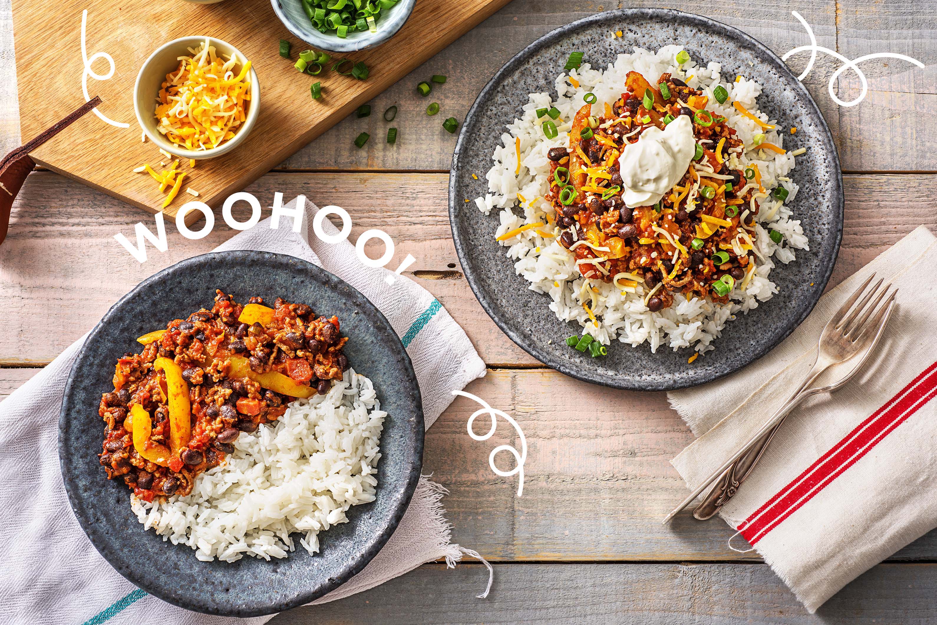 Mildes Chili con Carne Rezept | HelloFresh