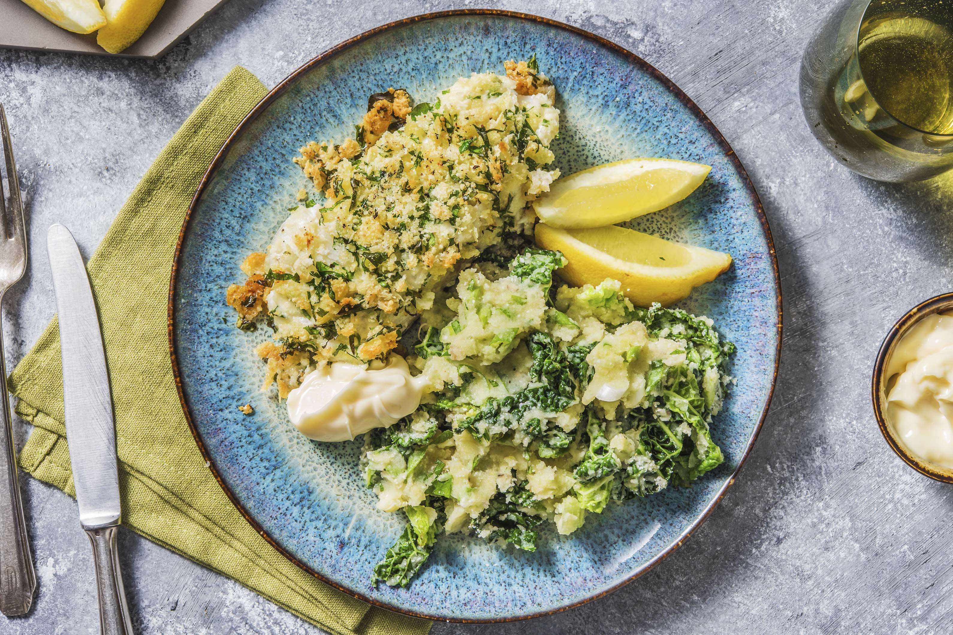 Cheesy Crusted Cod Recipe | HelloFresh