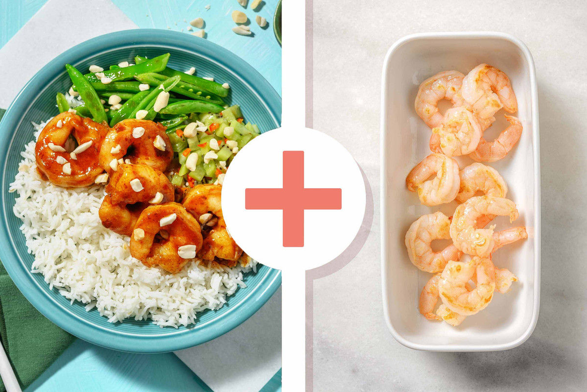 Teriyaki Double Prawn Poke Style Bowl Recipe | HelloFresh