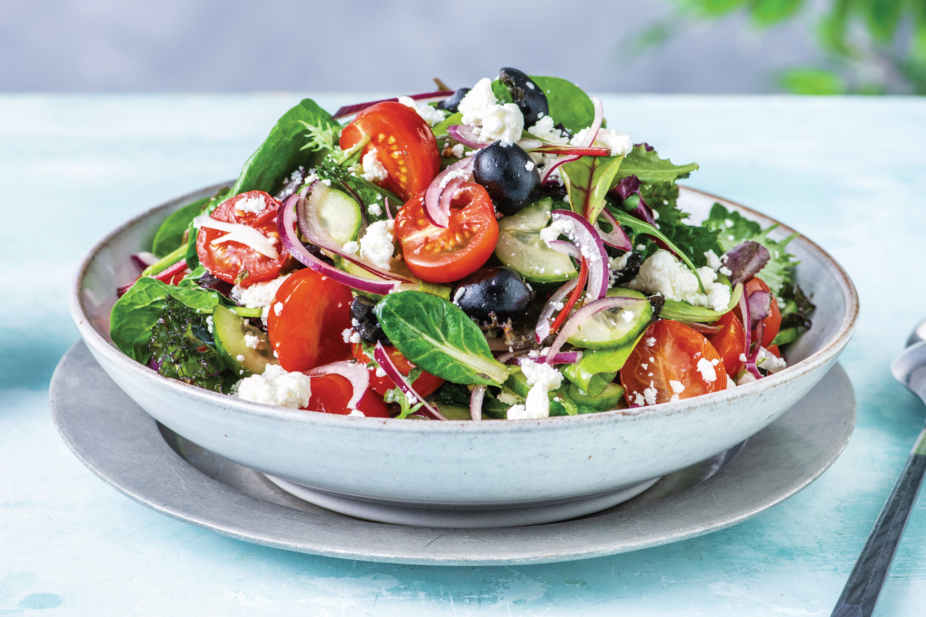 Greek-Style Salad Recipe | HelloFresh