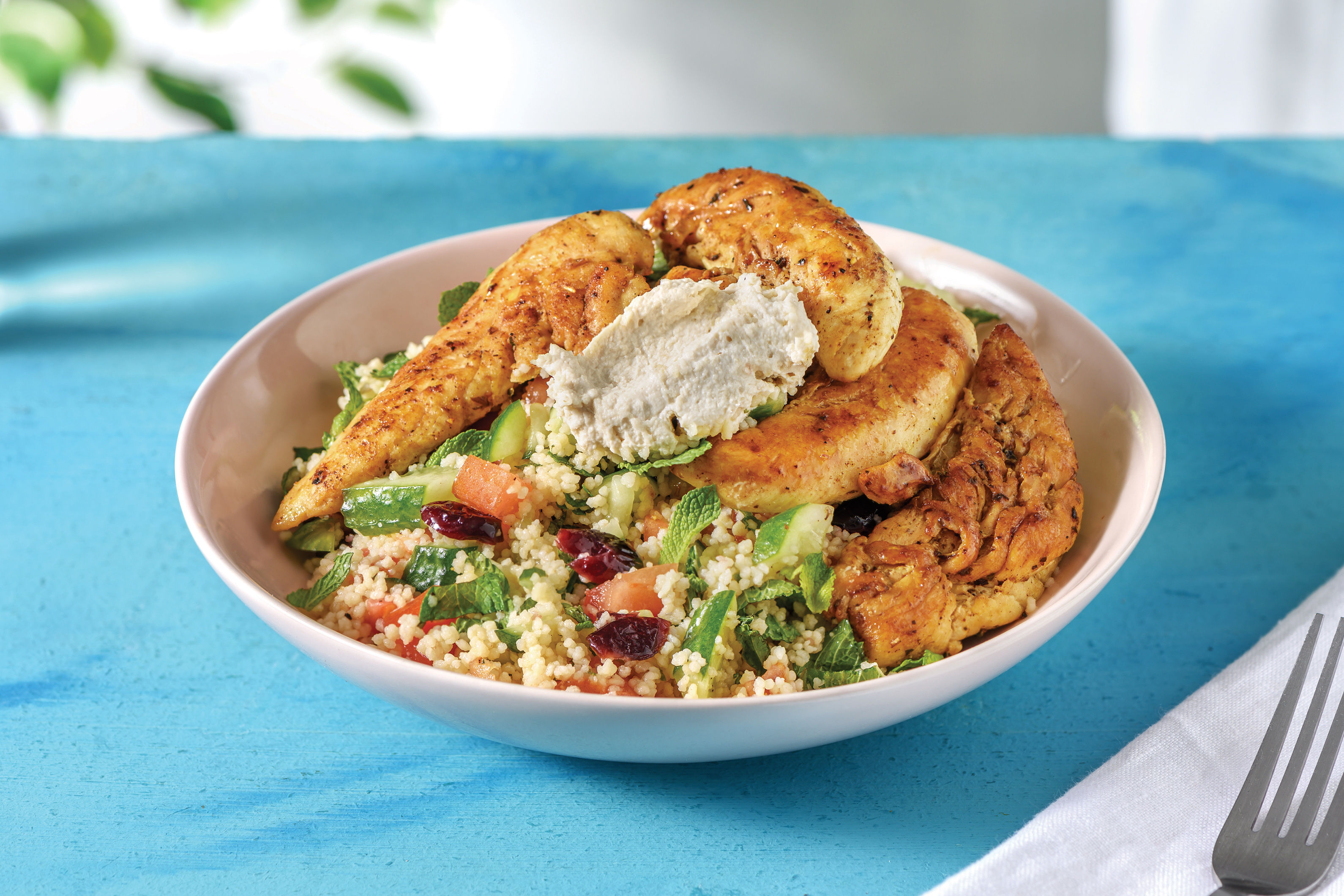 Middle Eastern Chicken Couscous Bowl Recipe | HelloFresh
