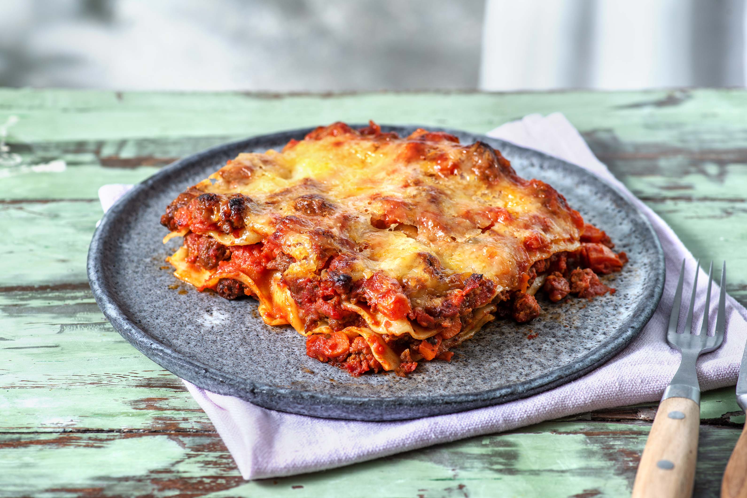 Lasagne à la bolognaise Recette | HelloFresh